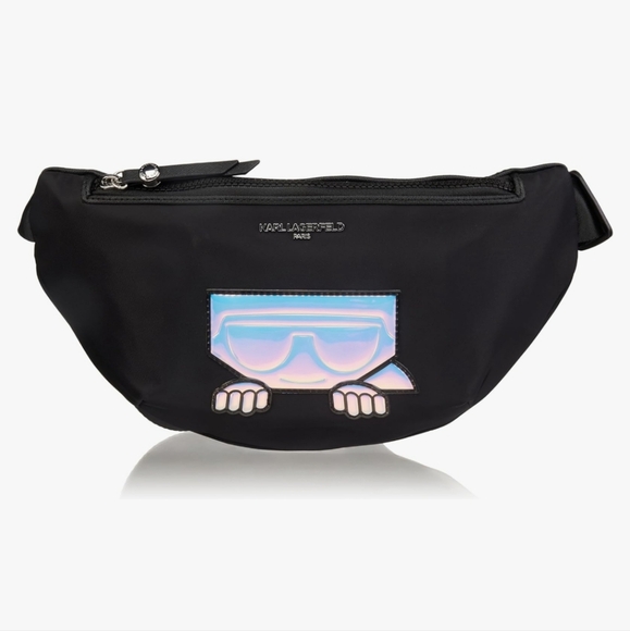 Karl Lagerfeld | Bags | Nwt Karl Lagerfeld Iridescent Belt Bag Fanny ...
